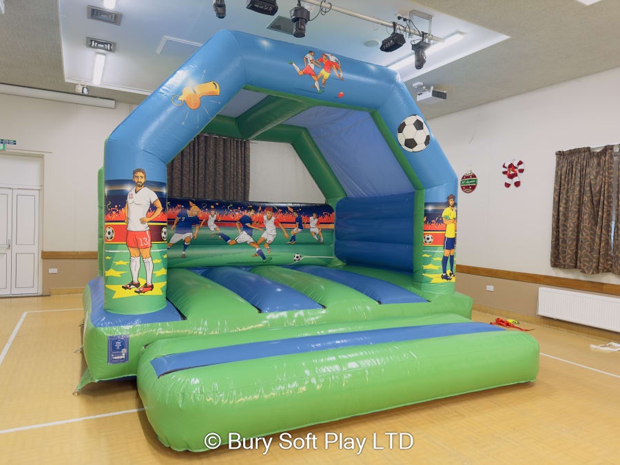 Football Themed Bouncy Castle | Bury St Edmunds